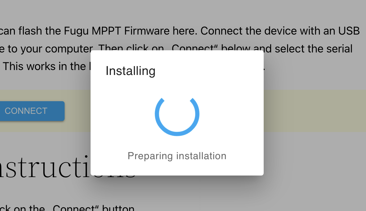 Fugu Web Flasher – open.pe